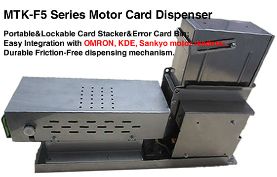 MTK-F5 Hybird Card Dispenser Module (Safeguarded model) — MUTEK
