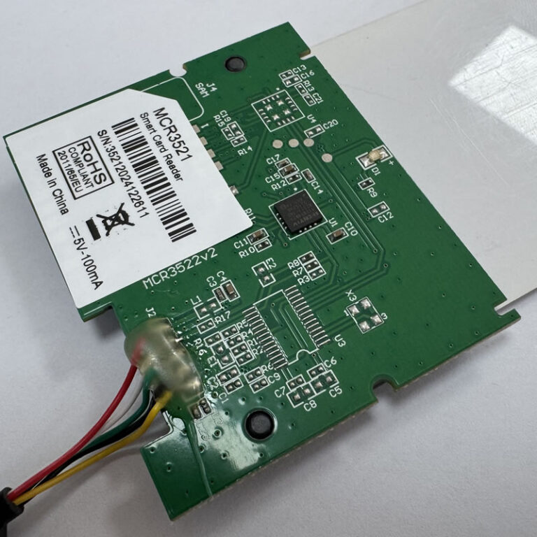 MCR3521 PC/SC PC-Linked Contact Smart Card Reader Module with Identiv ...