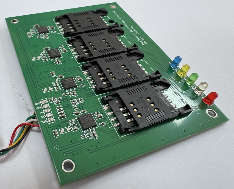 MTK-MCR4SAM PC-Linked USB PC/SC 4-Slot PSAM Module with Identive — MUTEK